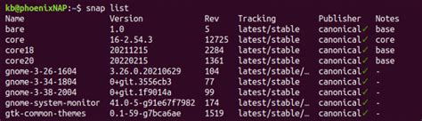 how to list installed packages on ubuntu phoenixnap kb