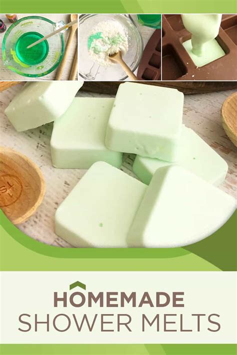 Homemade Shower Melts Recipe 3 Ingredient Diy Shower Soothers