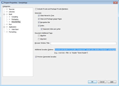 yworks uml doclet netbeans java stack overflow