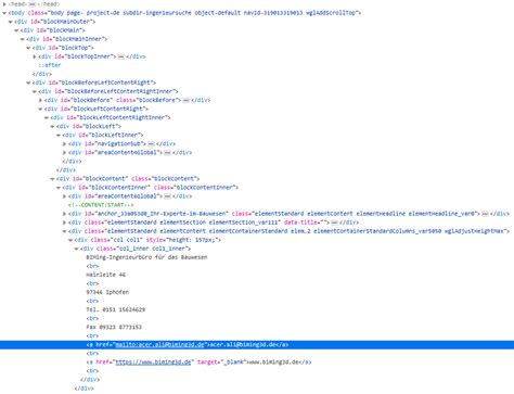 html how to extract a string from a htmldiv element without id using