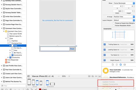 ios how to make elements fit autolayout in xcode ib stack overflow