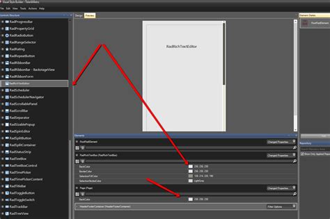 how to set a black background and white text in ui for winforms
