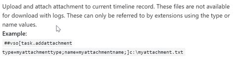tfs making sense out of vsts logging commands task addattachment