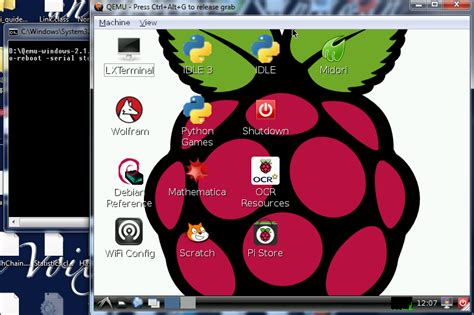 knowledge for all run raspberry pi using qemu emulater on windows