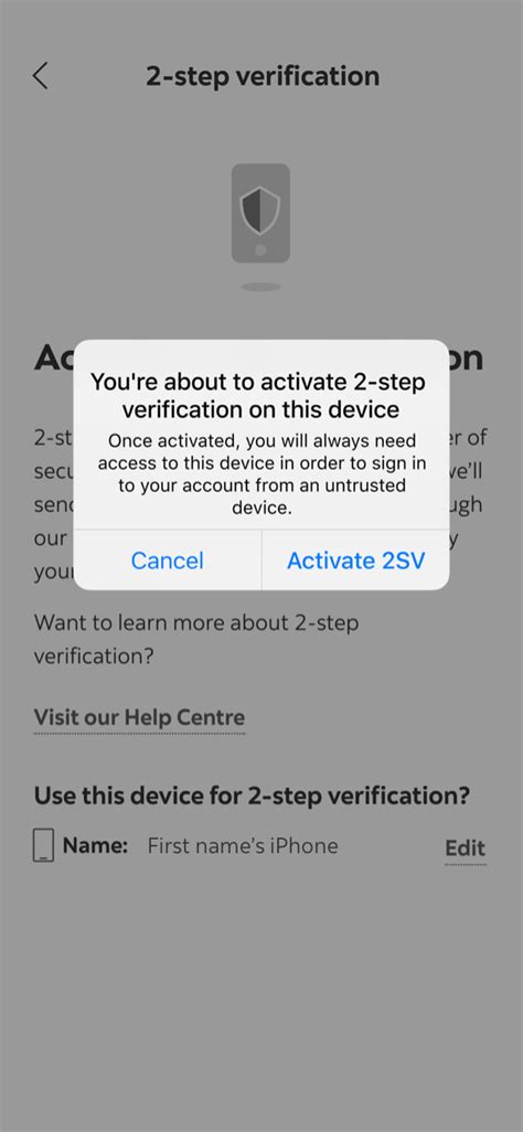 Activate 2 Step Verification Activate 2 Step Verification Demo