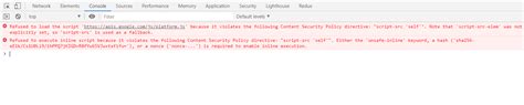 javascript refused to load the script js