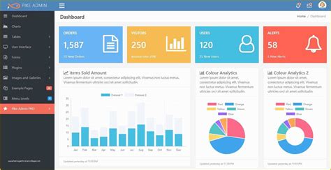 bootstrap 4 dashboard template free of pike admin pro bootstrap 4 admin