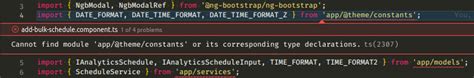 typescript upgrading from angular 10 to 13 gives error ts2307 cannot