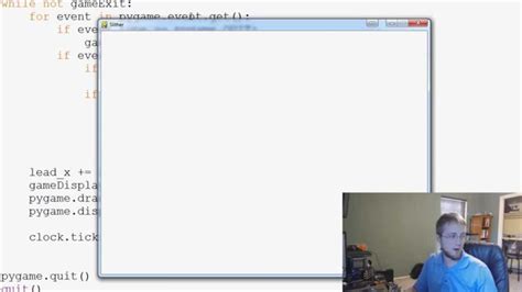 pygame python game development tutorial 10 more user control