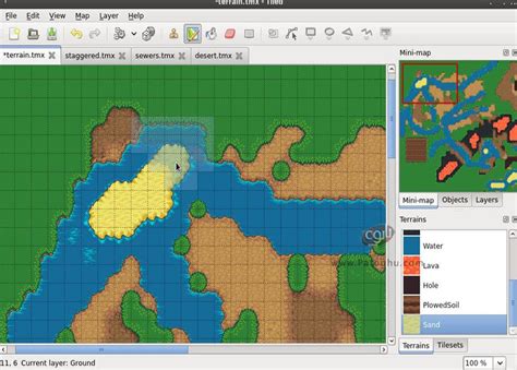دانلود tiled map editor 1 3 4 برنامه طراحی نقشه برای بازی ویندوز