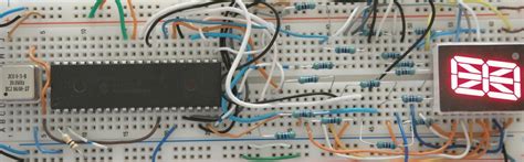 alphanumeric display driver microcontroller based projects