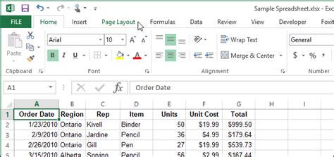 how to repeat specific rows or columns on every printed