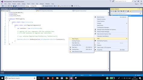 dependency injection using unity container in asp net mvc my xxx hot girl