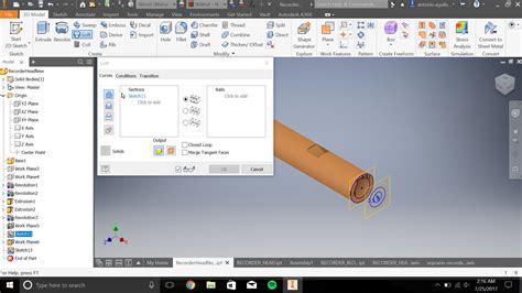 solved unable to loft two sketches autodesk community