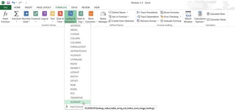 using vlookup and hlookup functions in microsoft excel training
