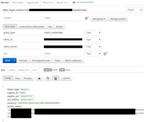 mvc 401 when authenticating an oauth 2 0 bearer token with