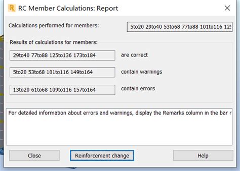 solved required reinforcement warnings and errors autodesk community