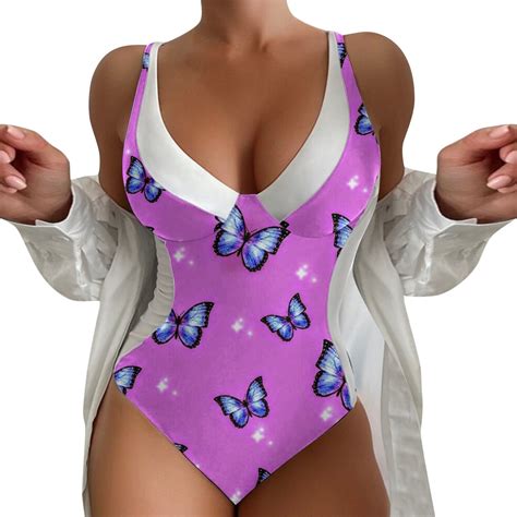 Gdreda One Piece Plus Size Bathing Suit For Women Womens Sexy Beach