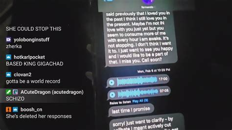Twitch Streamer Reveals Unhinged Messages She Received From Stalker