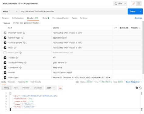 angular api is still accessible through postman even after enabling