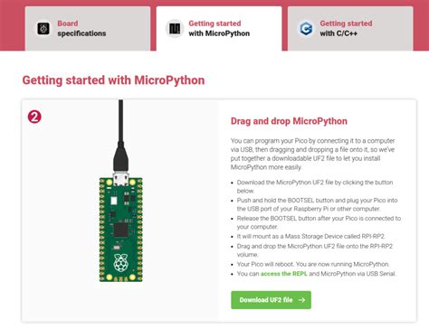 getting started with raspberry pi pico board interfacing