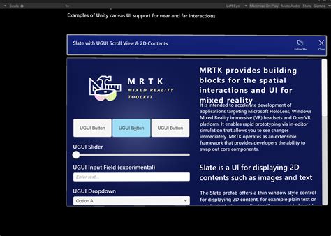 hl2 mrtk slateugui content not constrained to slate · issue 8539