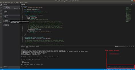 step by step guide to create a new flutter project using