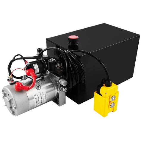 Buy Topdeep Hydraulic Pump 15 Quart Double Acting Dump Trailer