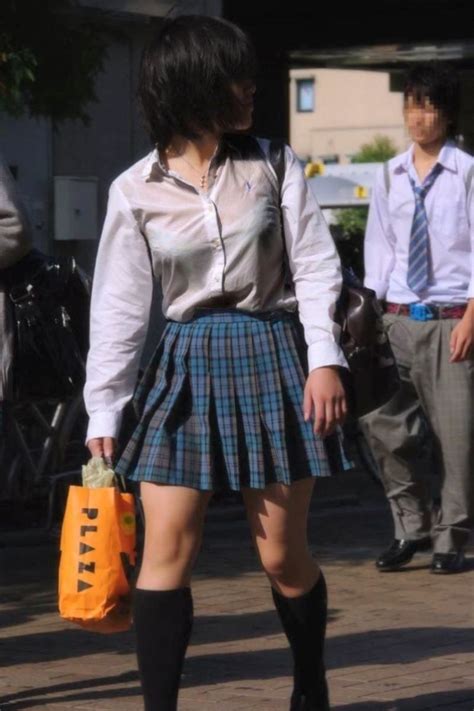 透ける夏服！透けブラjk画像 ちらちらちらべると