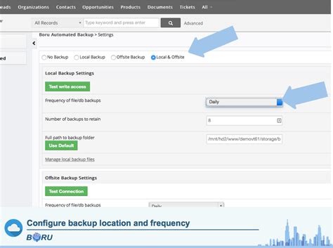 automated backup boru apps
