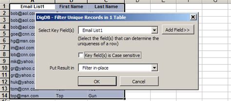 find and remove duplicates dedupe excel tables lists excel tips