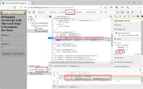 sample code for devtools microsoft edge development microsoft learn