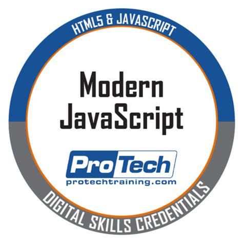 modern javascript credly