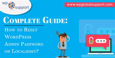 how to reset wordpress admin password on localhost