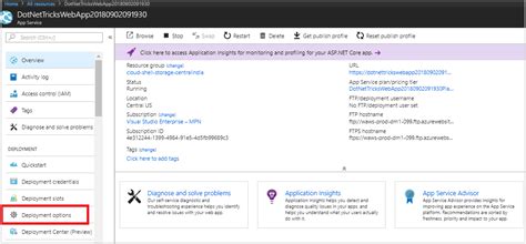 what is azure web app create an azure web app