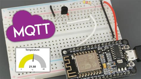 esp8266 nodemcu mqtt publish ds18b20 sensor readings arduino