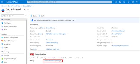 Migrate To Azure Firewall Premium Microsoft Learn