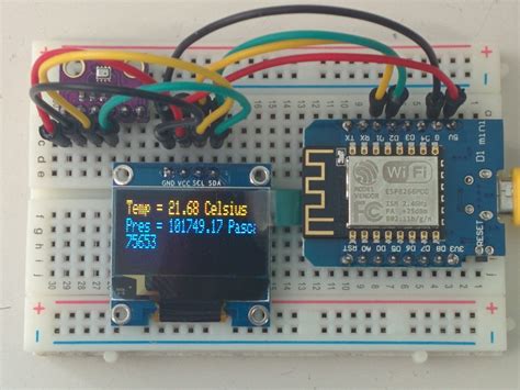 wemos b3 bmp280 i2c ubiquitous sensing