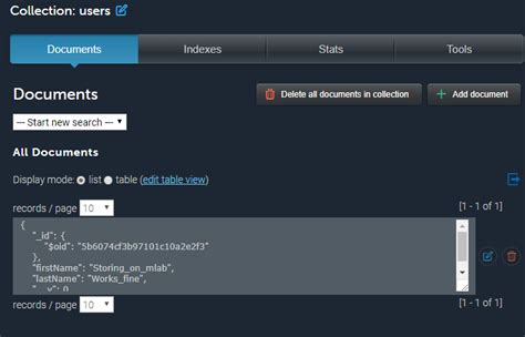 node js mongoose doesn t save documents to my database