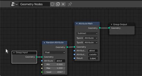 Geometry Nodes User Feedback Blender Developer Talk