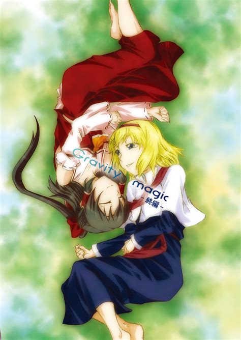 Safebooru 2girls Alice Margatroid Colored Comic Cover Cover Page