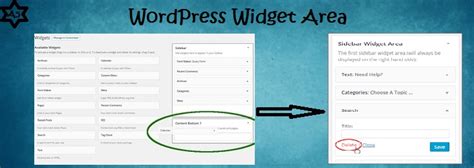 How To Create A Custom Wordpress Widget Area Step By