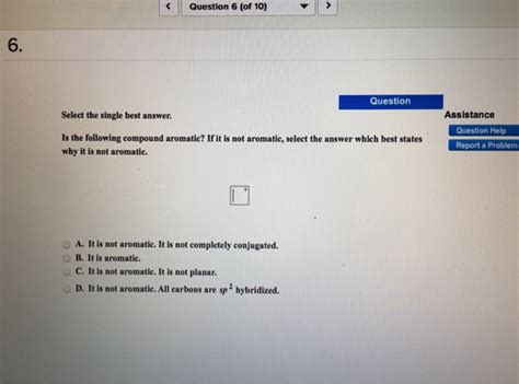 Solved Select The Single Best Answer Is The Following