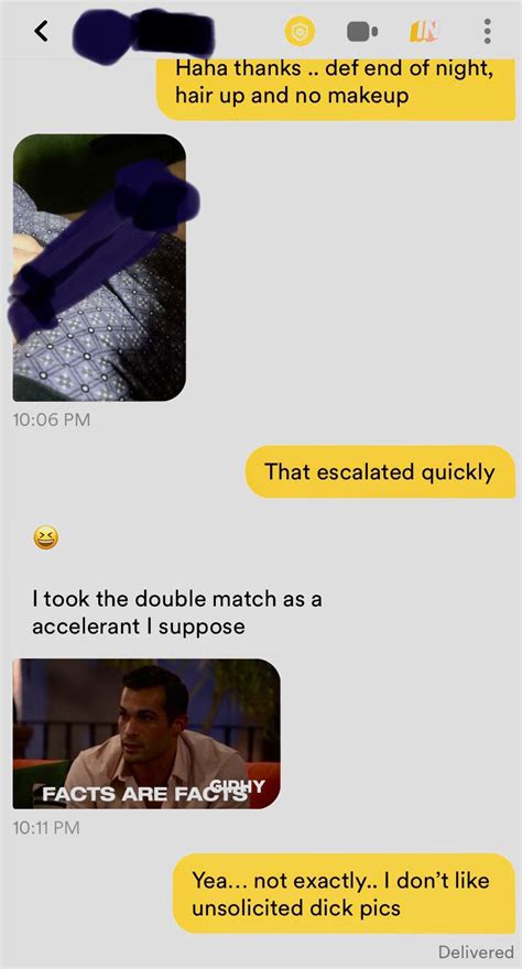 Unsolicited Dick Pic R Tinder