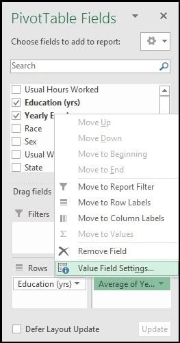 pivot tables in excel analytics tuts
