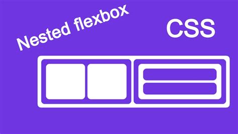 nested flexbox in css youtube