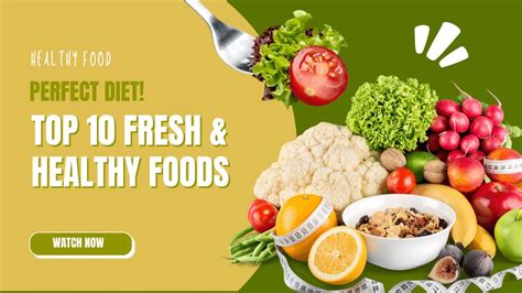 Top 10 Superfoods For Healthy Diet Youtube