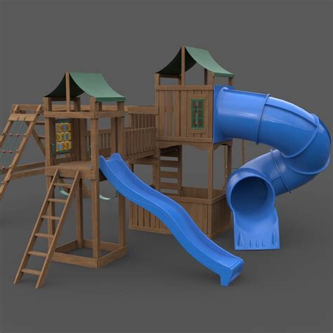 artstation pbr playground jungle gym 12 game assets in 2022