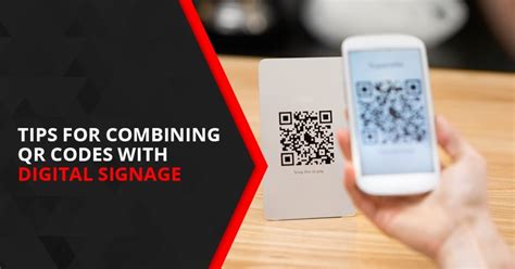 tips for combining qr codes with digital signage speedpro
