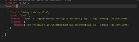 unable to setup vs code debugger for sketchup ruby ruby